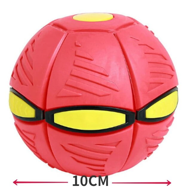 LED Flying UFO Flat Throw Disc Ball With LED Light Toy Kid Outdoor ...