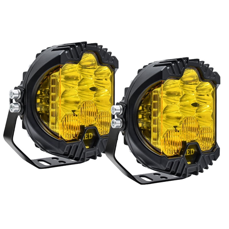 LED Fog Driving Light 3 inch 5 inch 90W 3000K 4300K yellow off road ...