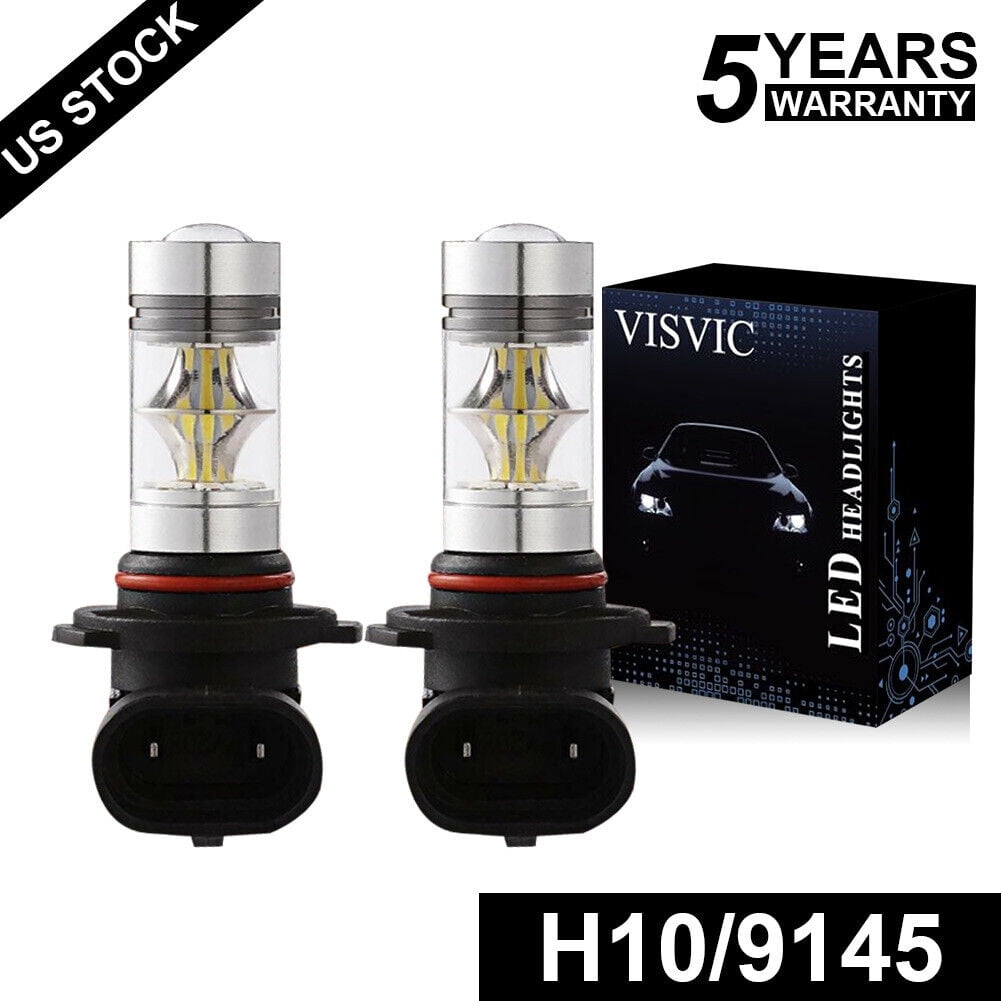 LED Fog Light Bulbs 9145 9140 White for Ford F150 F250 F350 2004 2005 ...