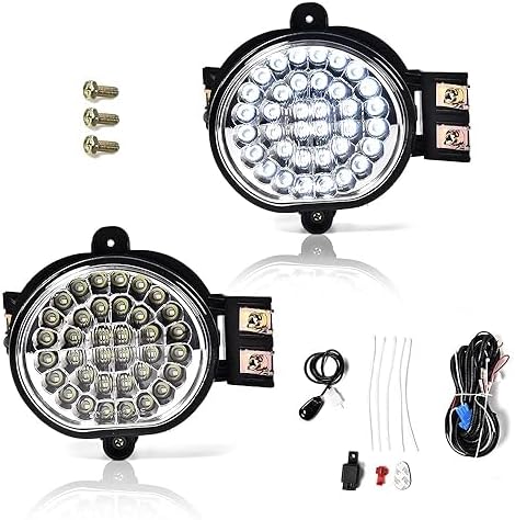 LED Fog lights Compatible with Dodge Ram 1500 2002-2008/ Fit Dodge Ram ...