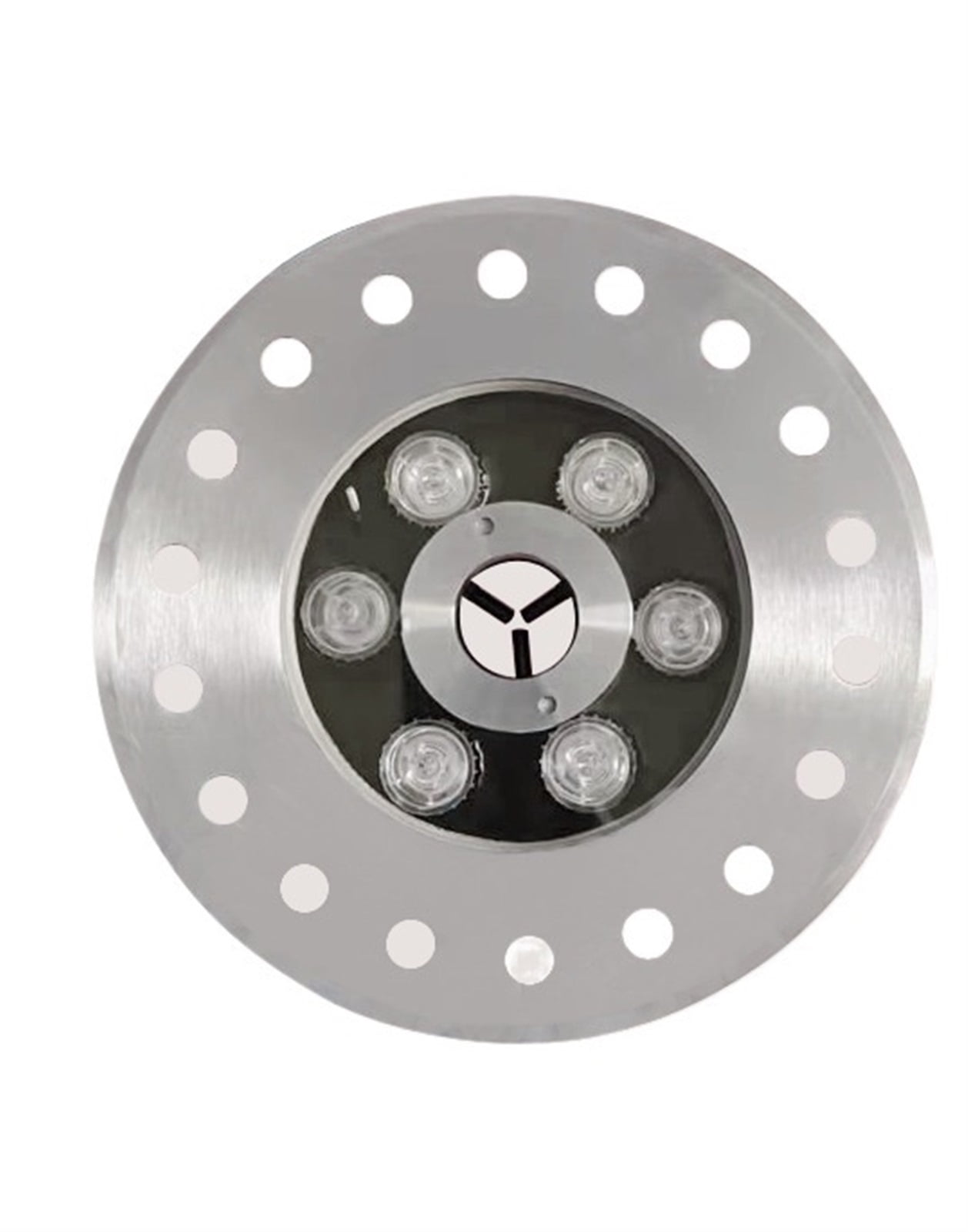 LED Fountain Light Colorful Remote Control RGB Stainless Steel Pool ...