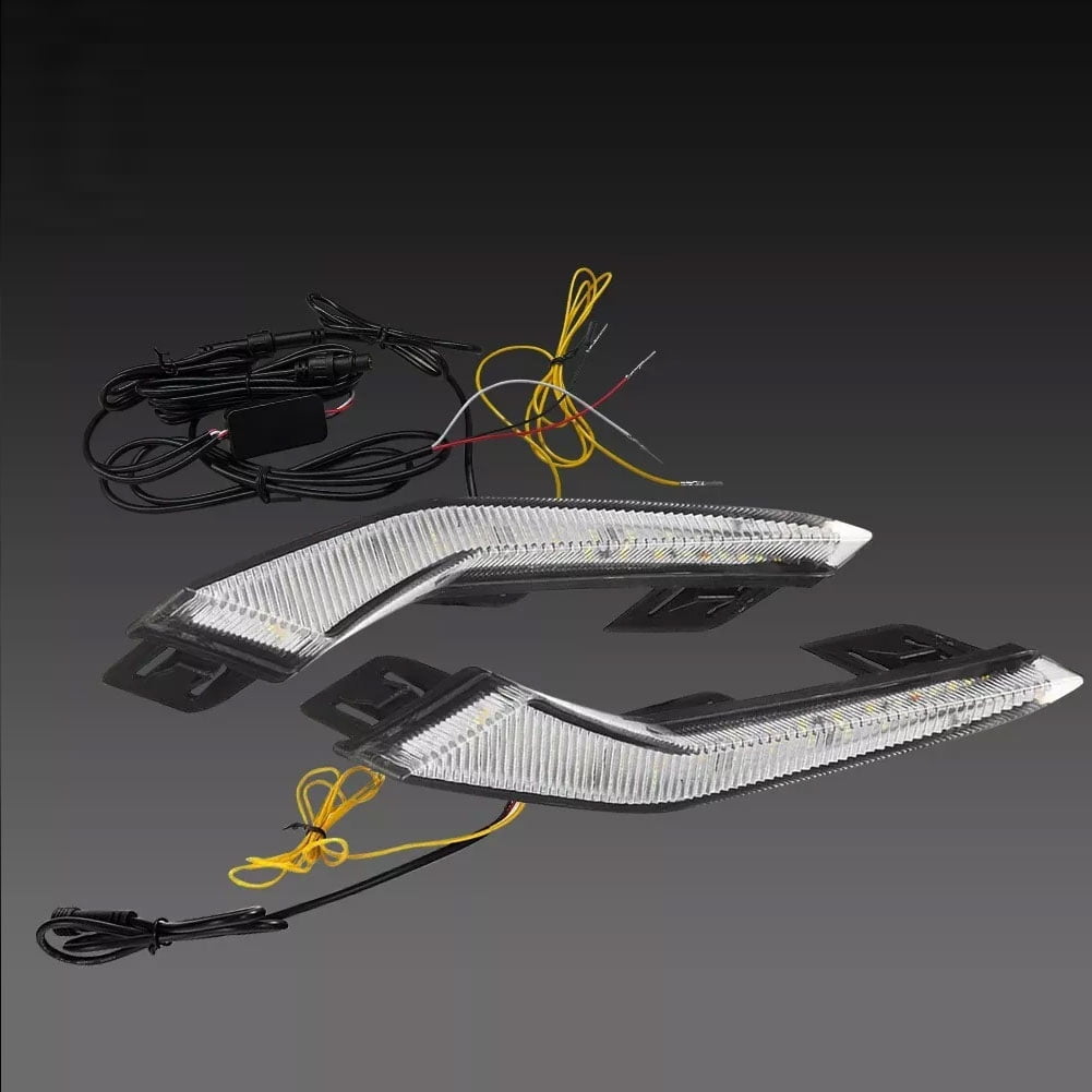 LED Front Bumper Daytime Running Light Fog Light Assembly for Toyota ...