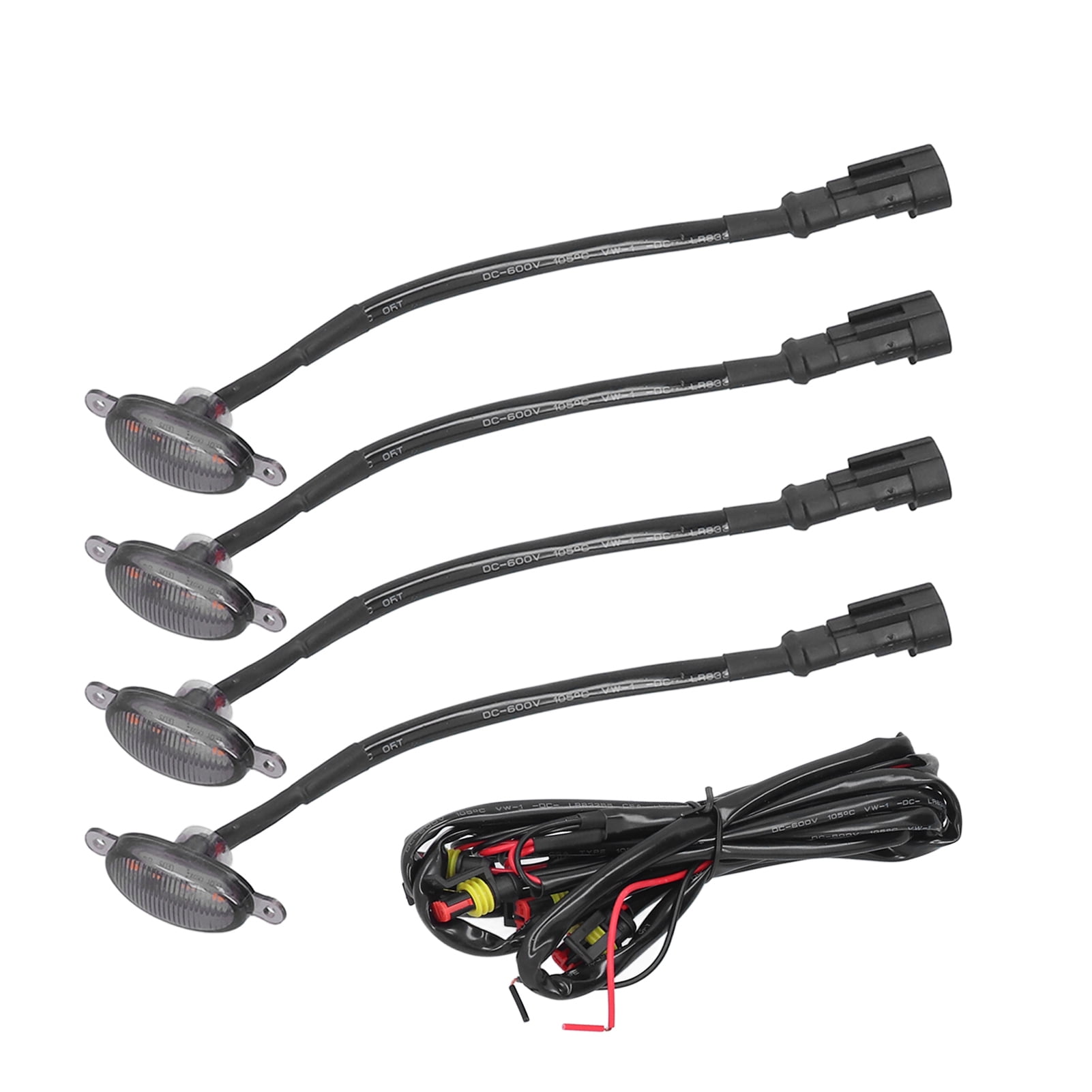 LED Front Grille Lights Amber Lighting for Raptor Style Universal for ...