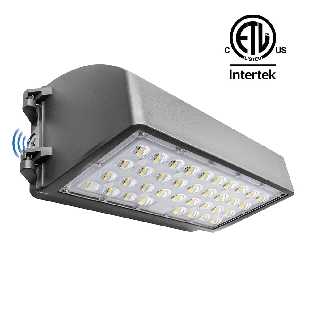 35W LED Wall Pack with Dusk to Dawn, 4200lm, 5000K Outdoor Light for ...