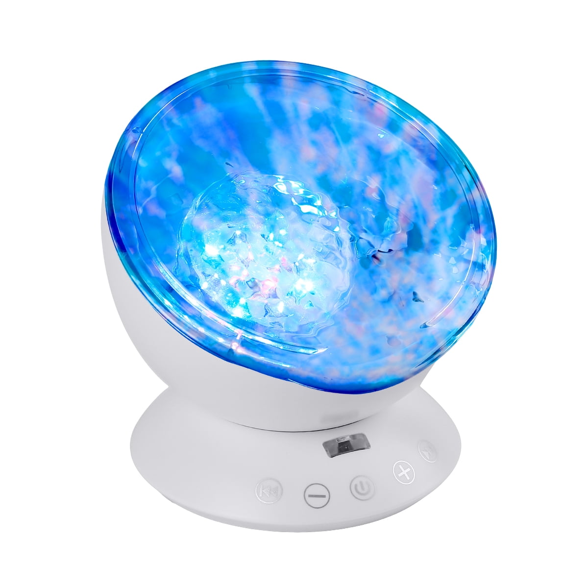 LED Galaxy Starry Night Light Projector Ocean Wave Star Sky Laser Party ...
