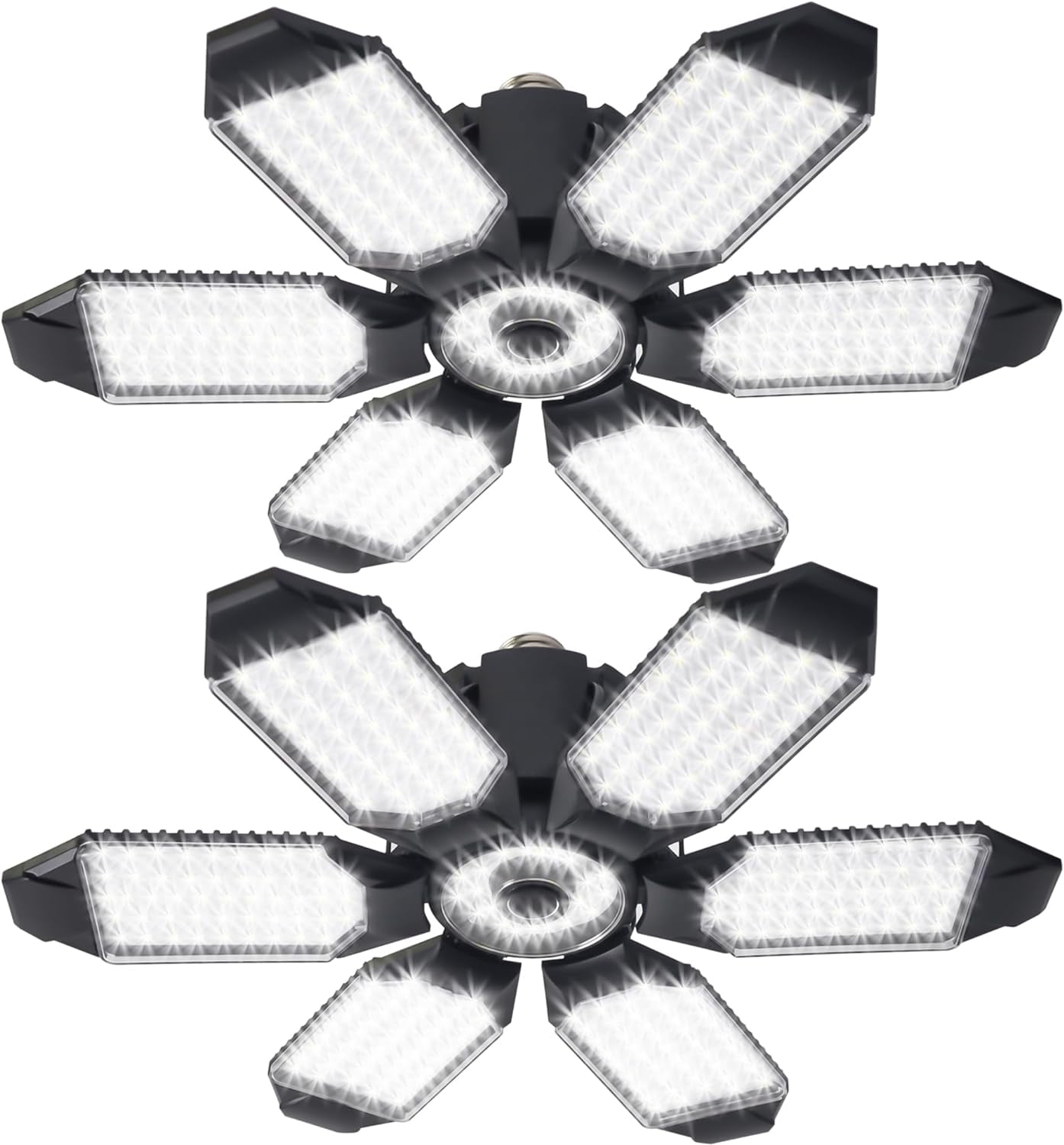 LED Garage Light 2Pack, 200W 20000LM 6500K Daylight LED Garage Ceiling ...