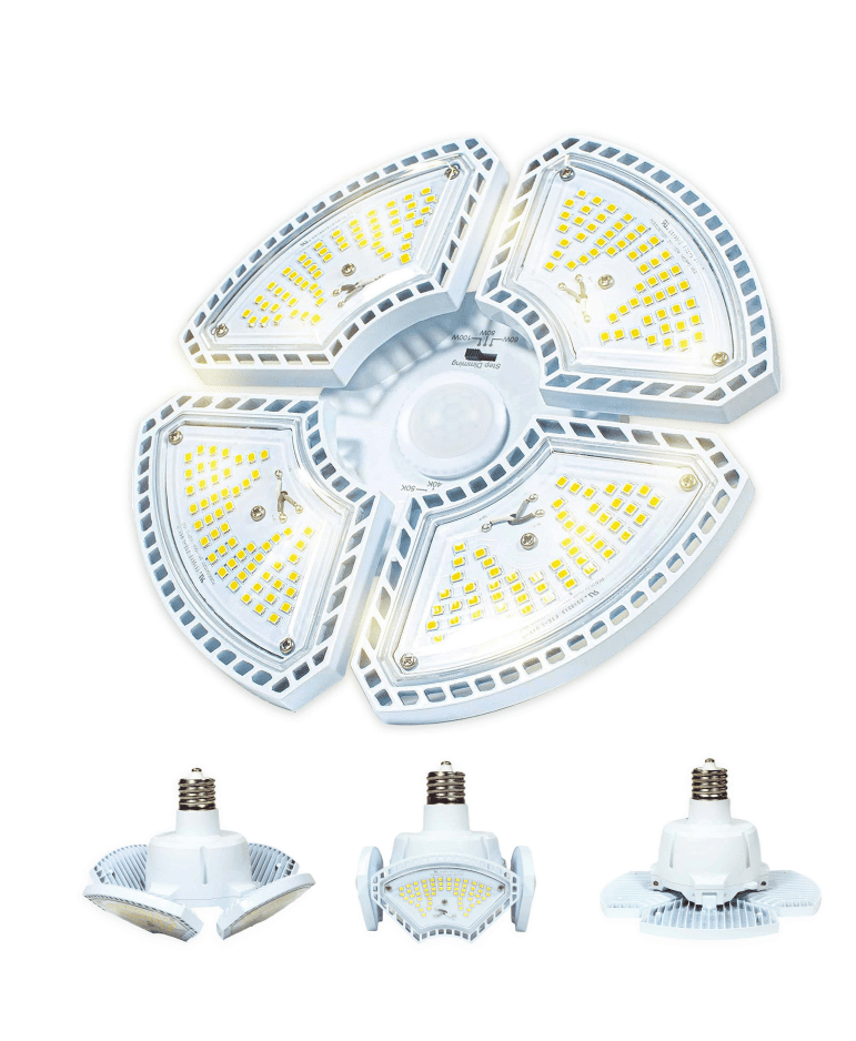 LED Garage Lights Ceiling Bulb - IDOGLOME Shop Light 40W/60W/80W 3 ...
