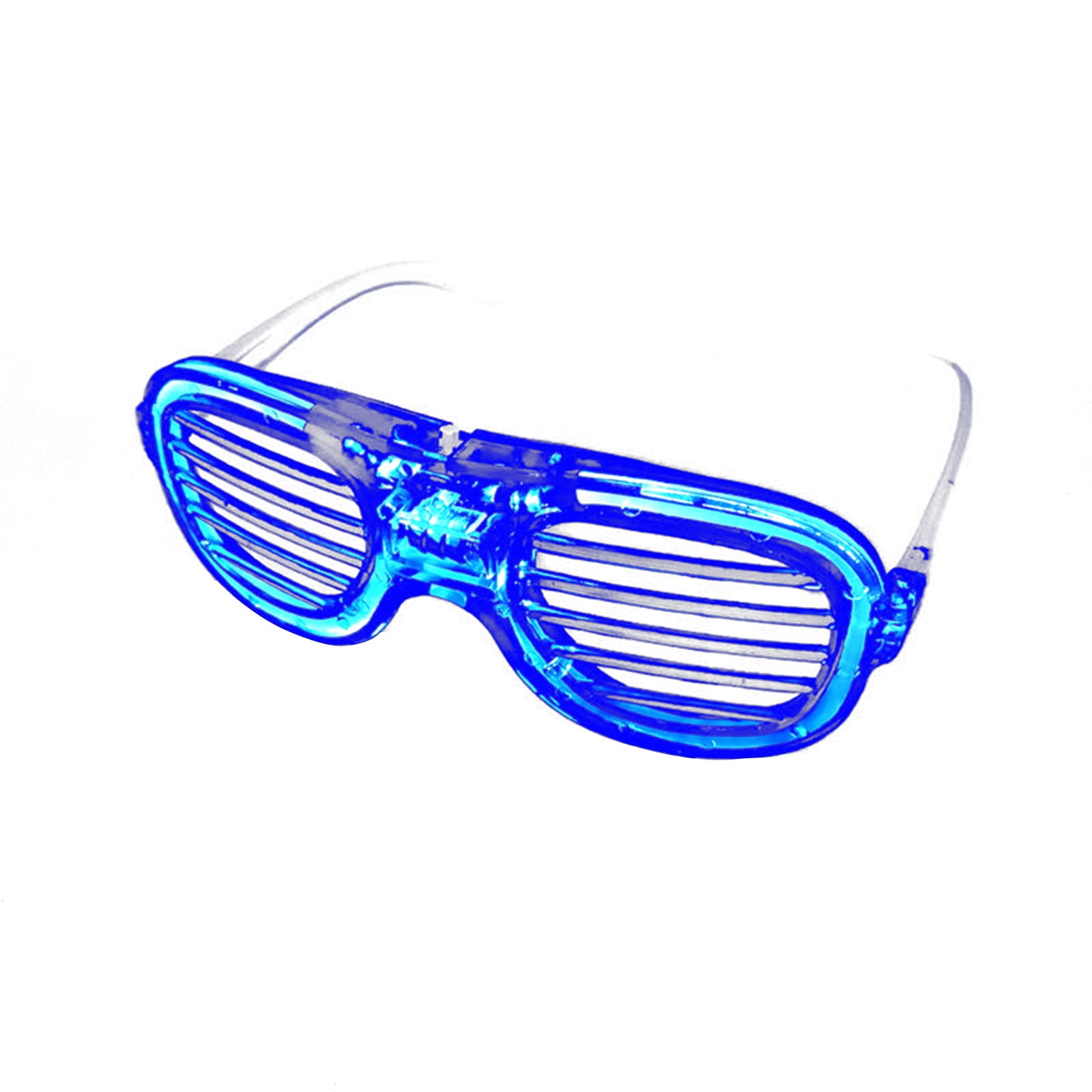 Head Ornament Led Glasses Light Up Glasses Neon Colors Led Shutter Shades Glasses For Teens