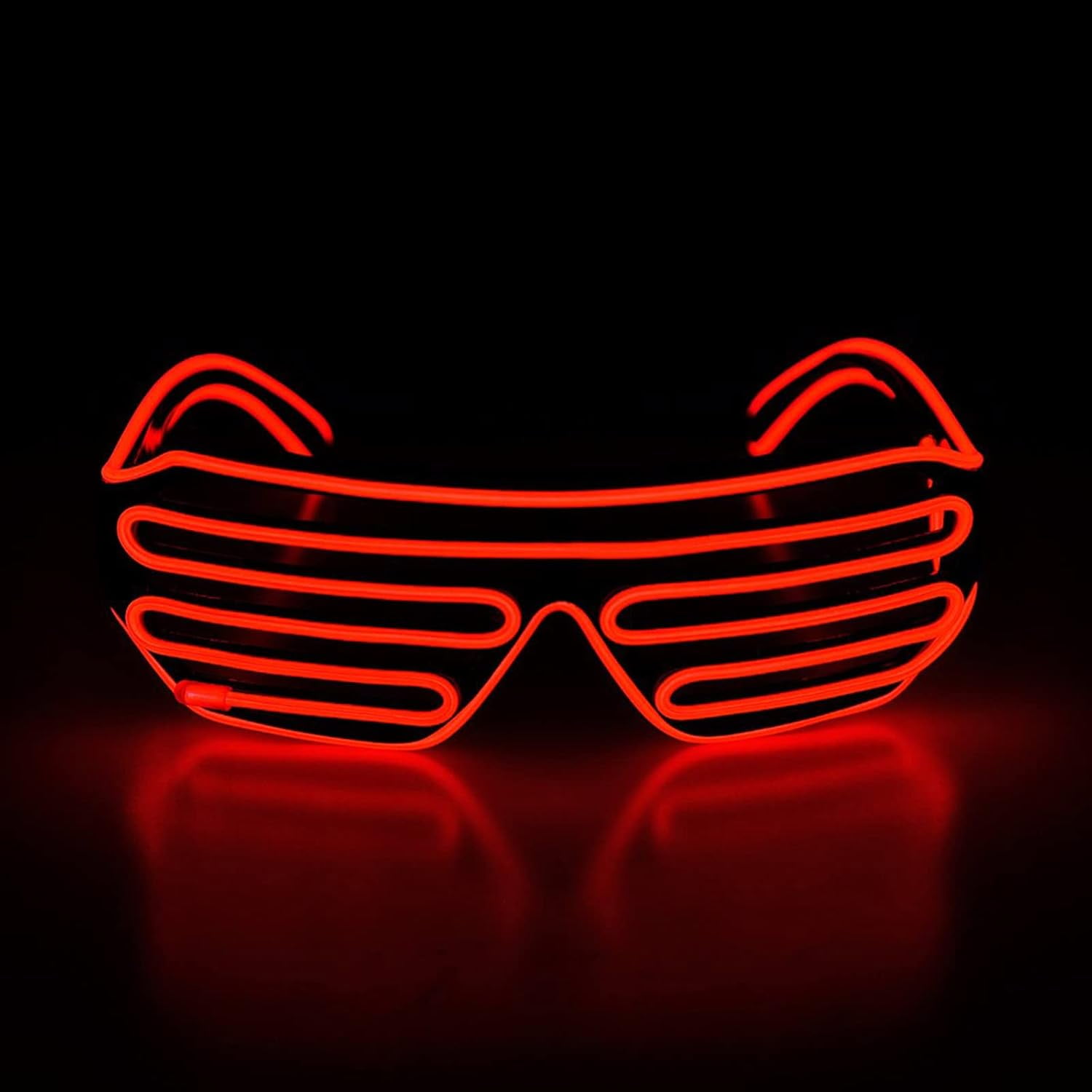 LED Glasses, Light Up Glasses Neon El Wire LED Light Up Eyeglasses ...