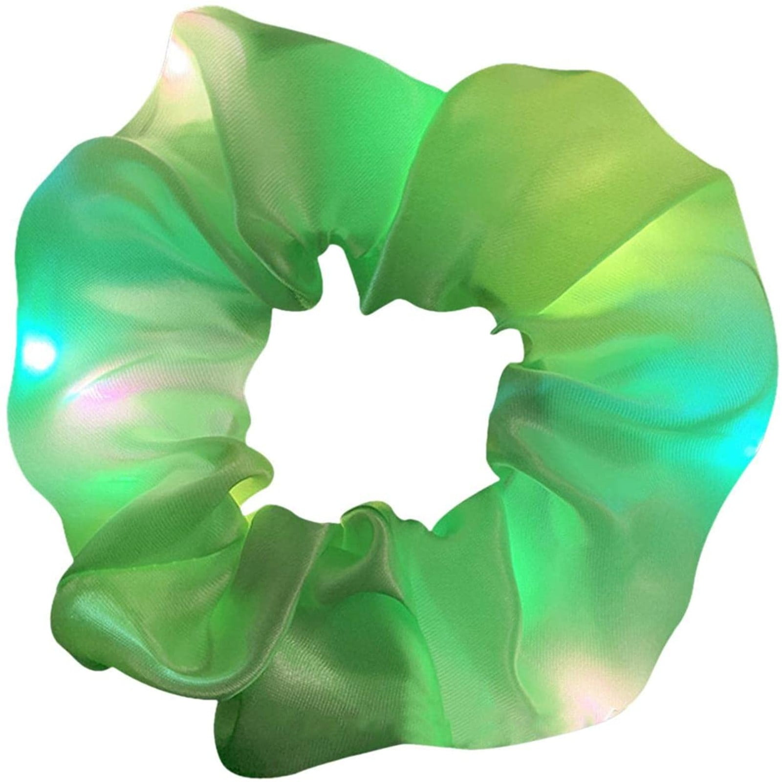 LED Glow Hair Ring Light Up Halloween Party Hair Accessory 3 Mode ...