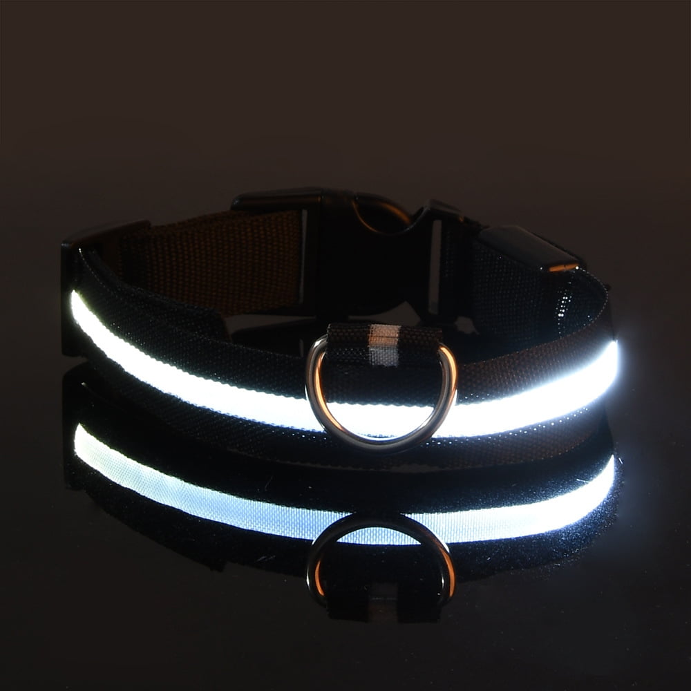 LED Glow-In-The-Dark Pet Collar For Small And Medium Dogs - Keep Your ...