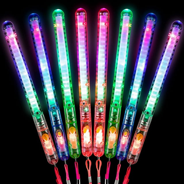 LED Glow Wand LED Sticks Light up Wand Flashing Light Stick with ...