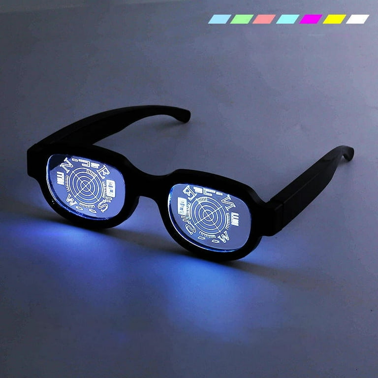 Personalized light up glasses store