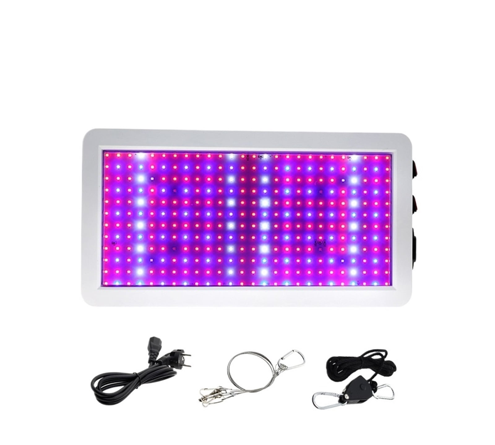 LED Grow Light 1000W Waterproof Phytolamp, Full Spectrum 2 Mode Switch ...