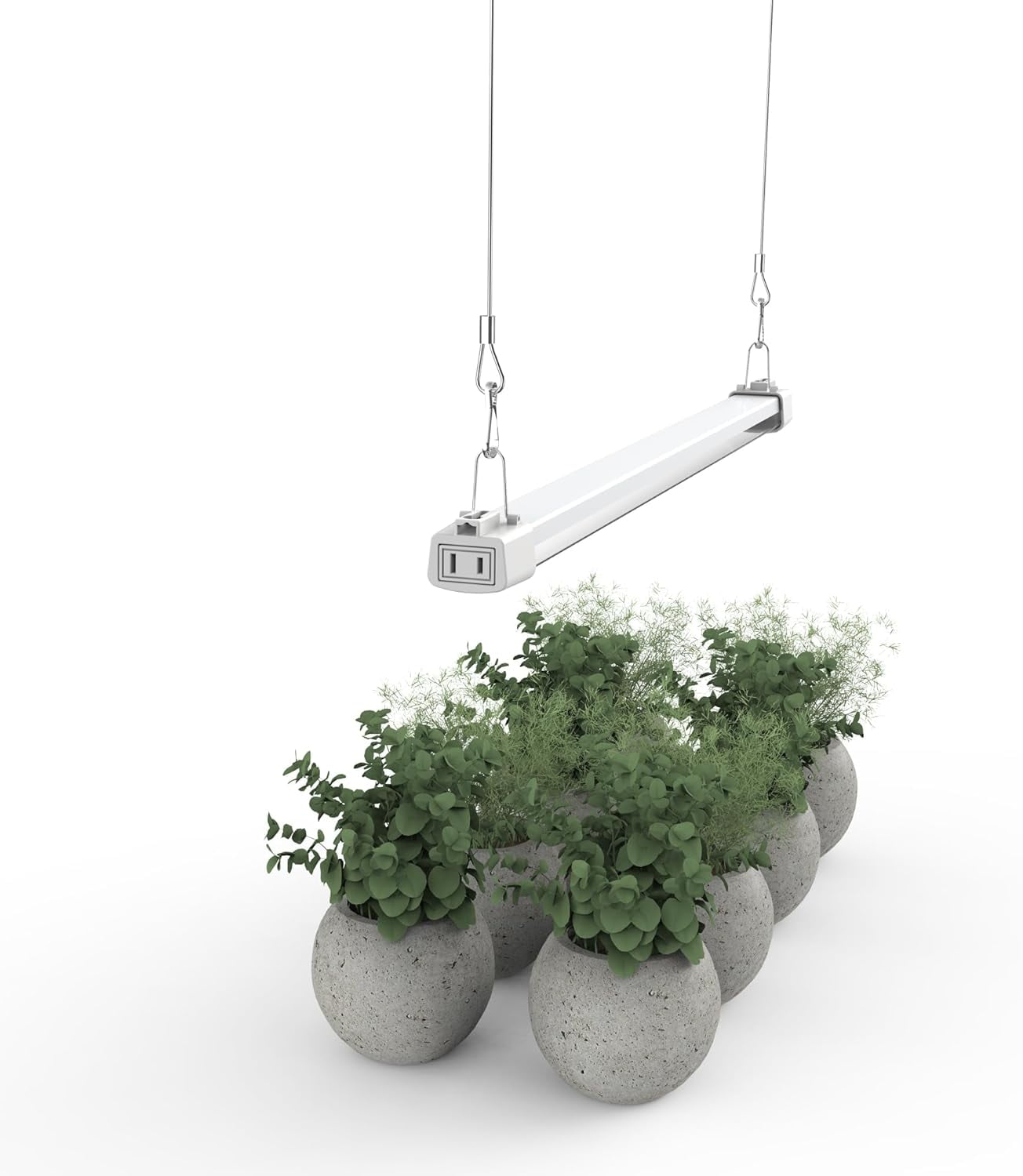 LED Grow Light 2FT Full Spectrum Compact Linkable Lighting Fixture for ...