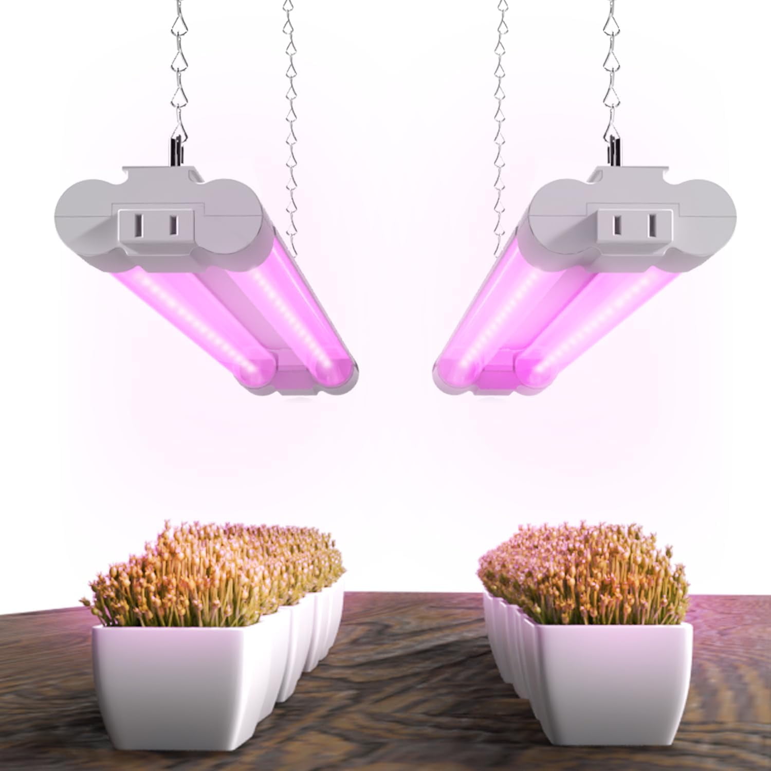 LED Grow Light for Indoor Plants 40W, Full Spectrum, Hanging Suspended ...