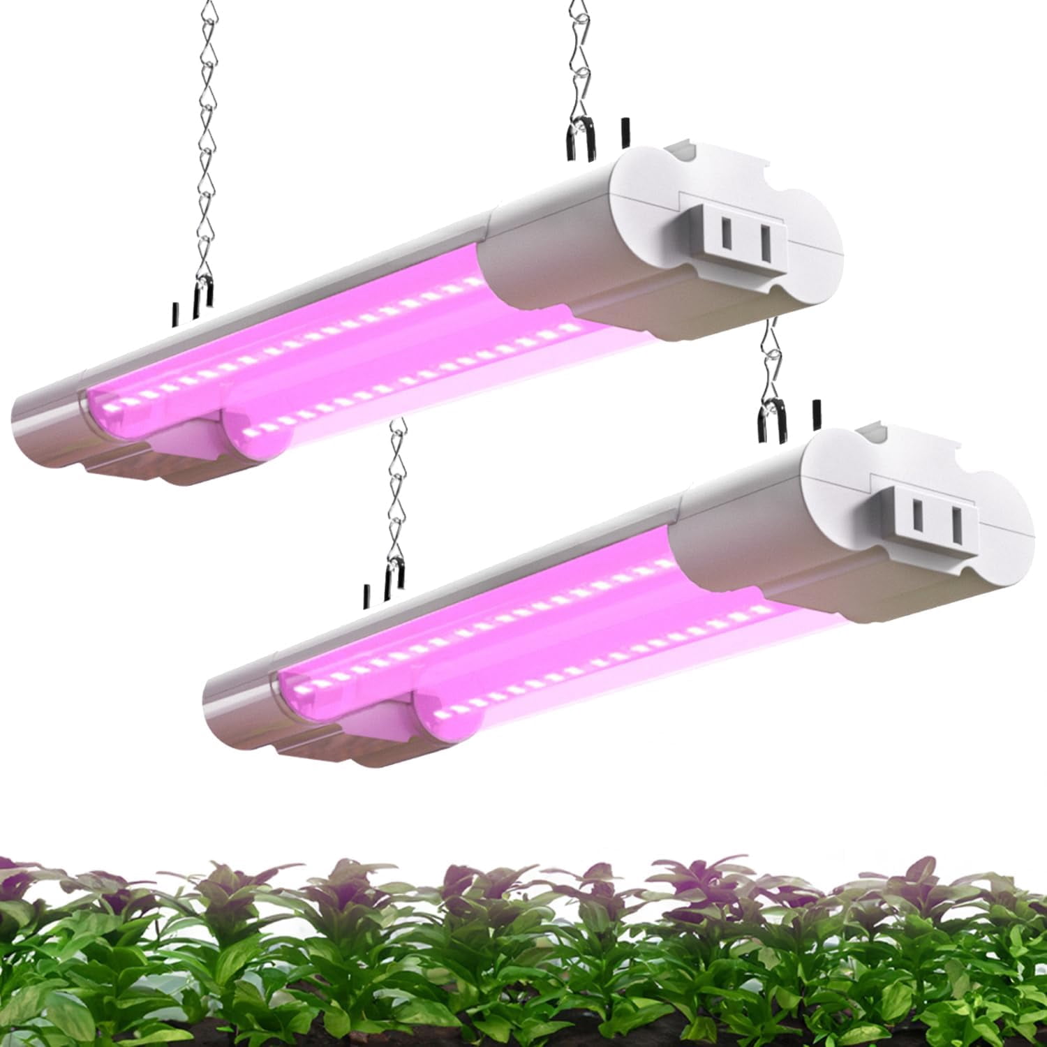 LED Grow Light for Indoor Plants 40W, Full Spectrum, Hanging Suspended ...