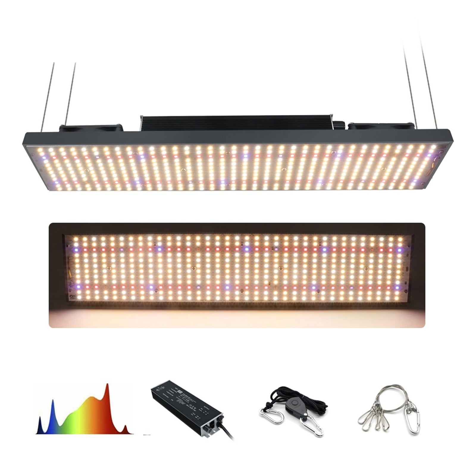 LED Grow Light LM282B+ 320W Full Spectrum PhytoLamp Grow Lamp Bar UV IR ...
