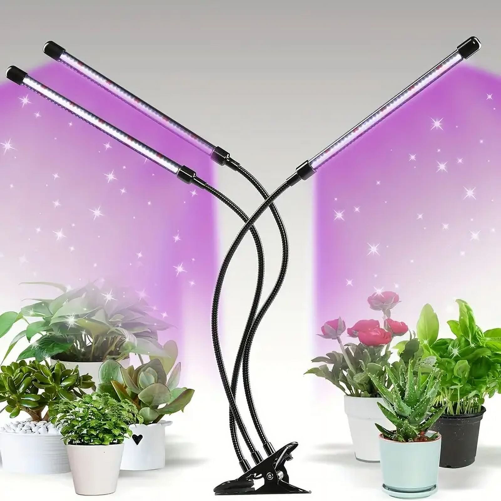 LED Grow Lights for Indoor Plants, 80W Full Spectrum Plant Lights with ...