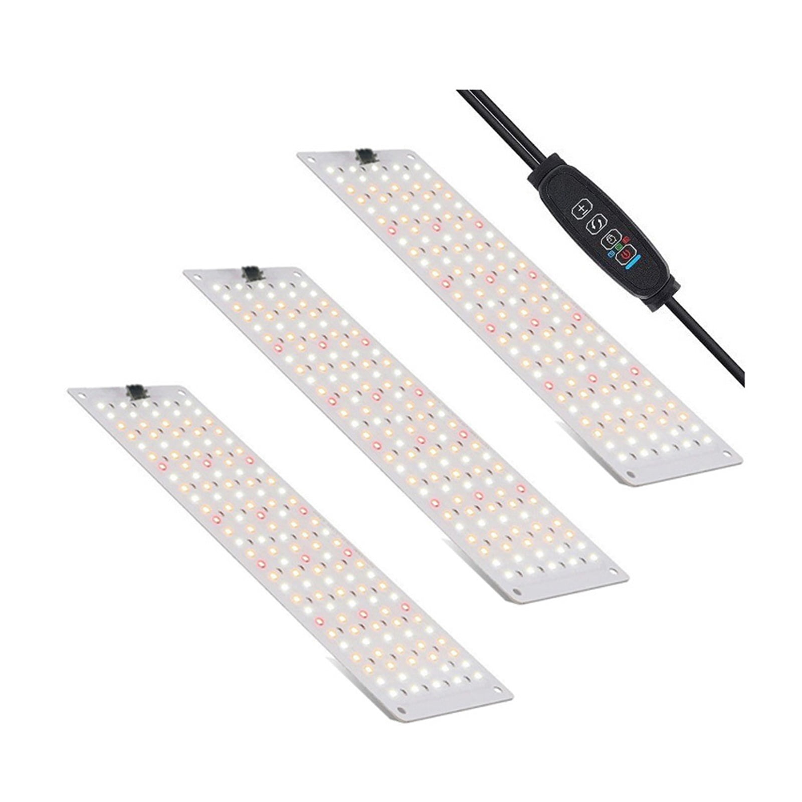 LED Grow Panel Light Ultra-Thin Full Spectrum Dimmable Timer Plant ...