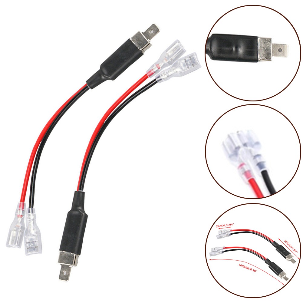 LED H1 Replacement Single Converter Wiring Connector Cable Conversion ...