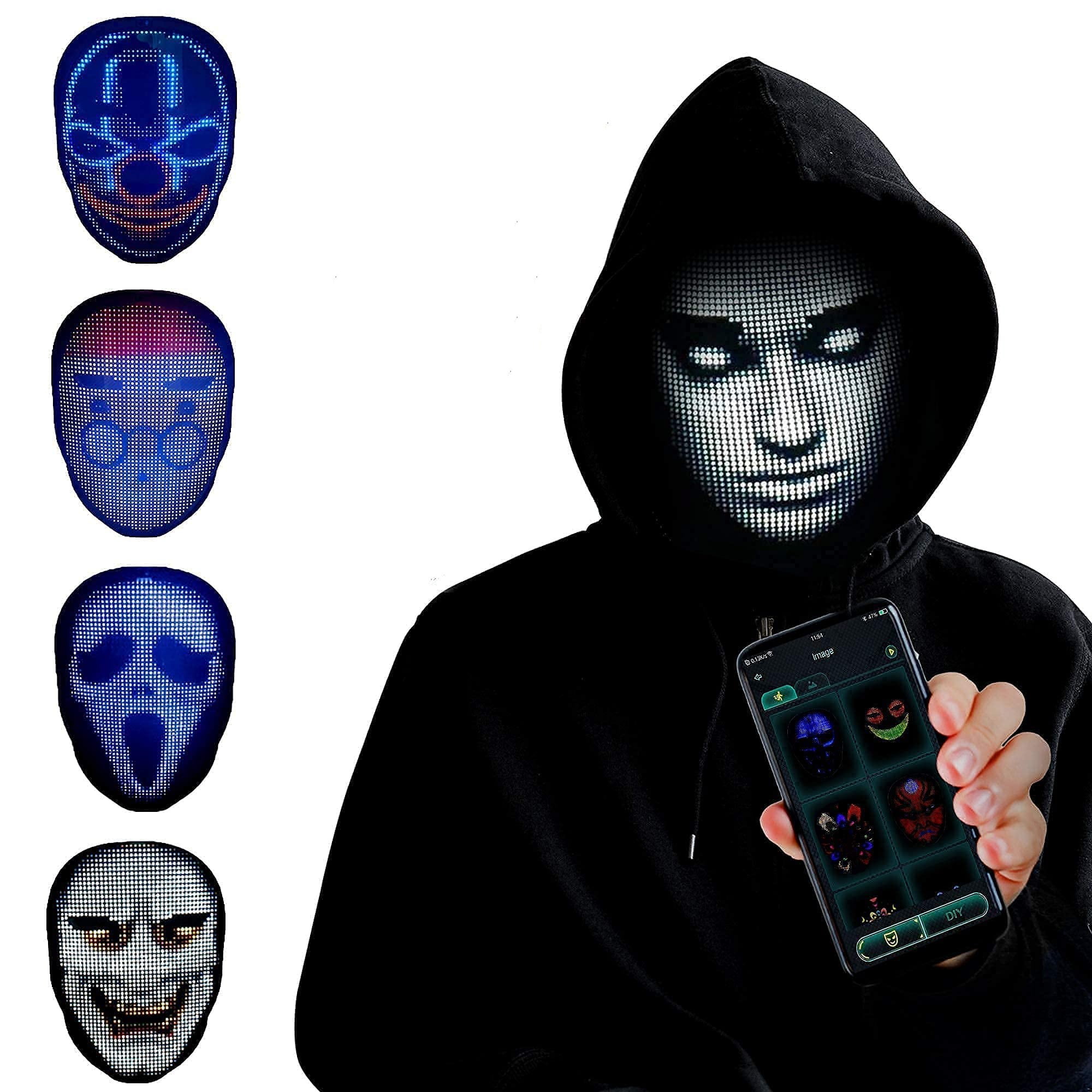Digital Mask Halloween