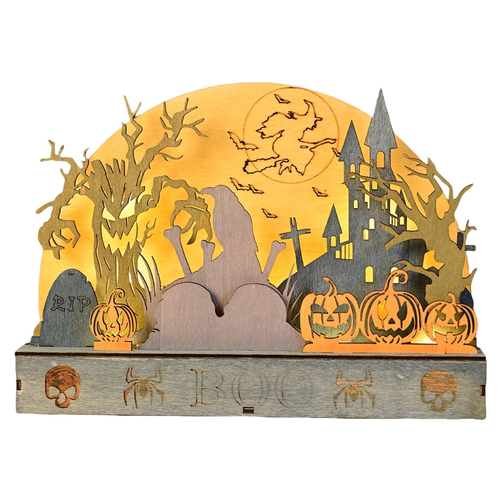 LED Halloween Pumpkins Bridge Light for Creating a Scary Fun at Any ...