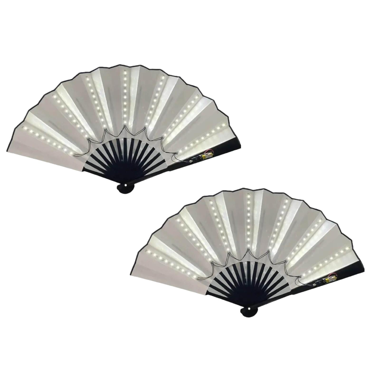 LED Hand Fan for Line Dancing, Boots on The Ground Popping Fan with ...
