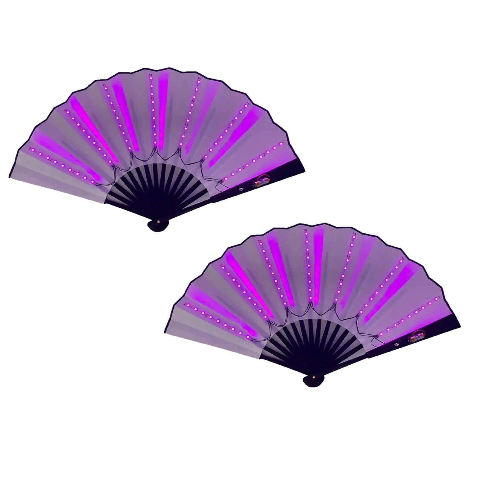 LED Hand Fan for Line Dancing, Boots on The Ground Popping Fan with ...