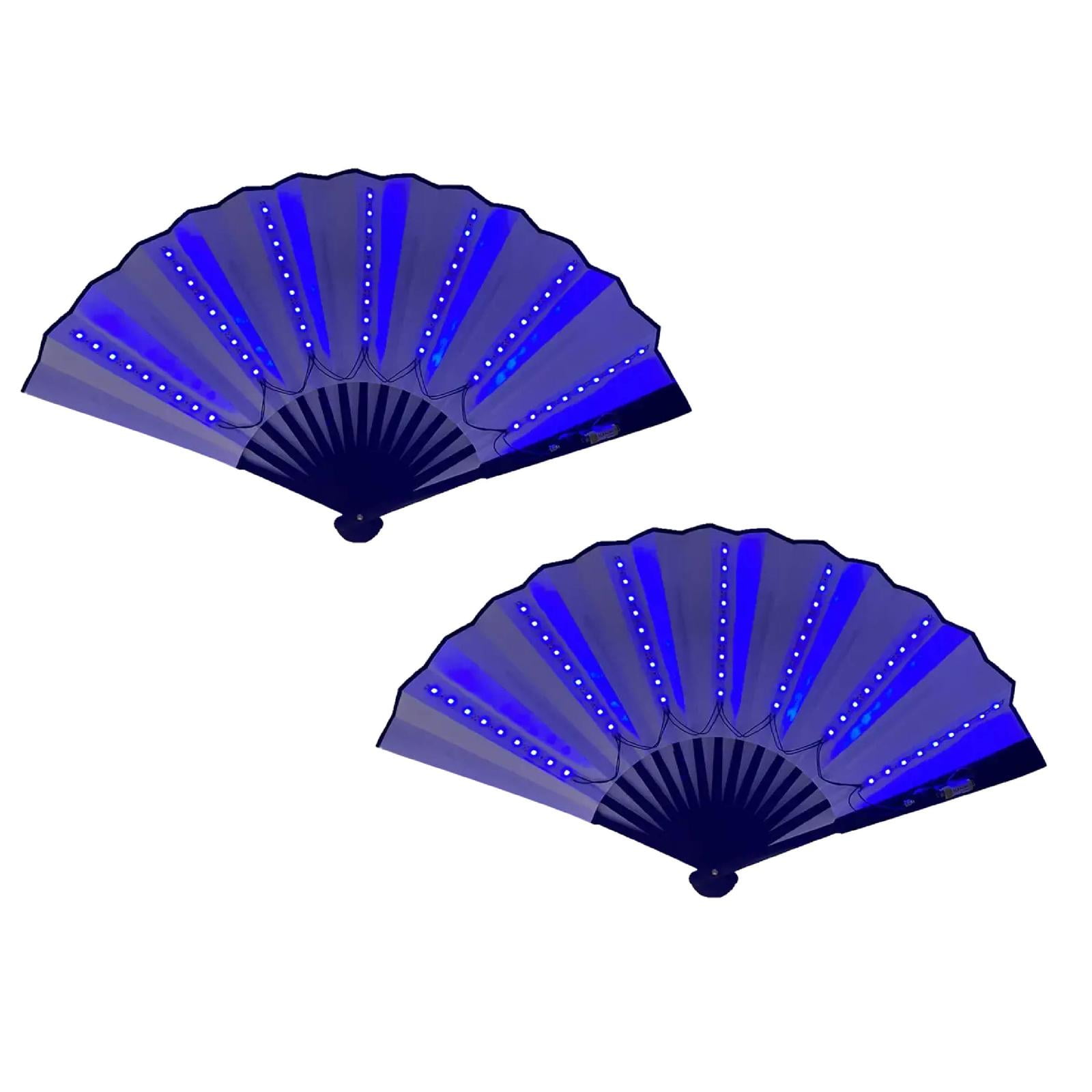 LED Hand Fan for Line Dancing, Boots on The Ground Popping Fan with ...