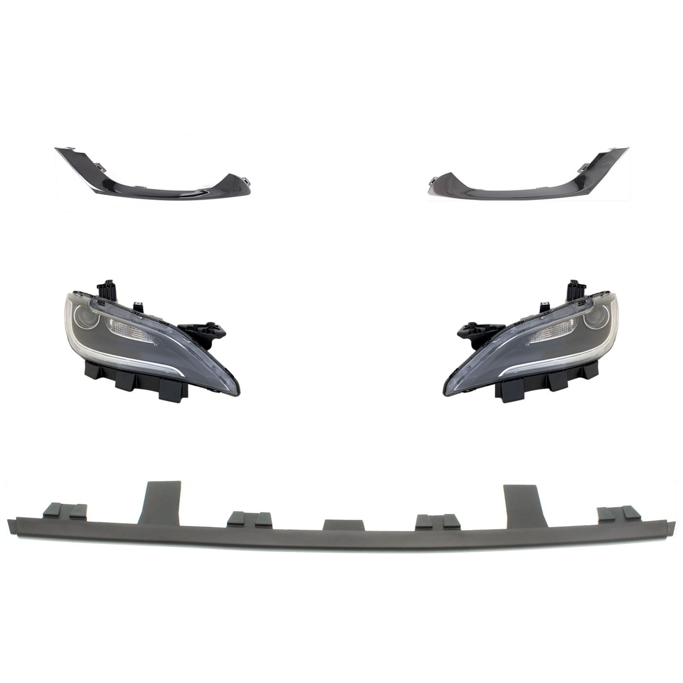 LED Head Driving & Passenger Side Headlamp Kit - Left & Right for ...