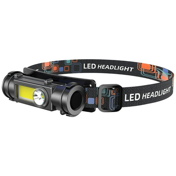 LED Head Lamp Outdoor Flashlight Headlamps with Adjustable Headband Far ...