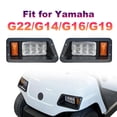 Golf Cart Headlight Kit for Yamaha G22/G14/G16/G19, 12V LED Street ...