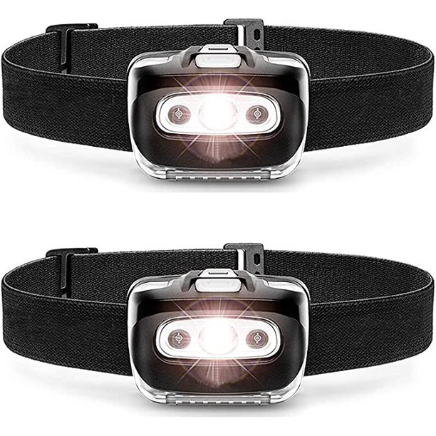 LED Headlamp Flashlight S500 [2 Pack] - Running, Camping, and Outdoor ...