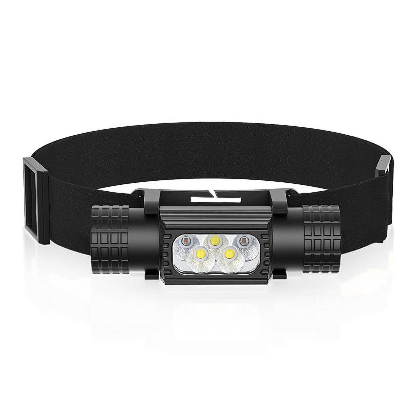 LED Headlamp, Rechargeable High Lumen Super Bright LED Head ...