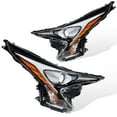 LED Headlight Assembly Fit for Toyota Prius 2016-2018 Headlamp ...