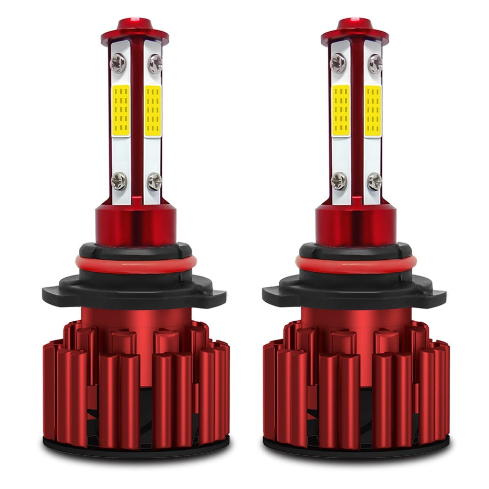 LED Headlight Bulb 9005 HB3 Hi Low Beam All-in-One Conversion Kit COB ...