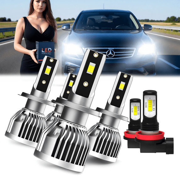 LED Headlight Bulb For 2003-2004 Land Rover Range Rover,H7 High Beam,H7 ...