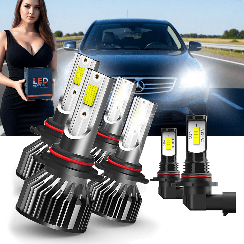 LED Headlight Bulb For 2004-2012 GMC Canyon,9005 High Beam,9006 Low ...