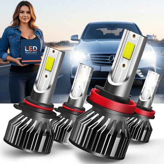 LED Headlight Bulb For Nissan Pathfinder 2013-2016,9005 High Beam + H11 ...