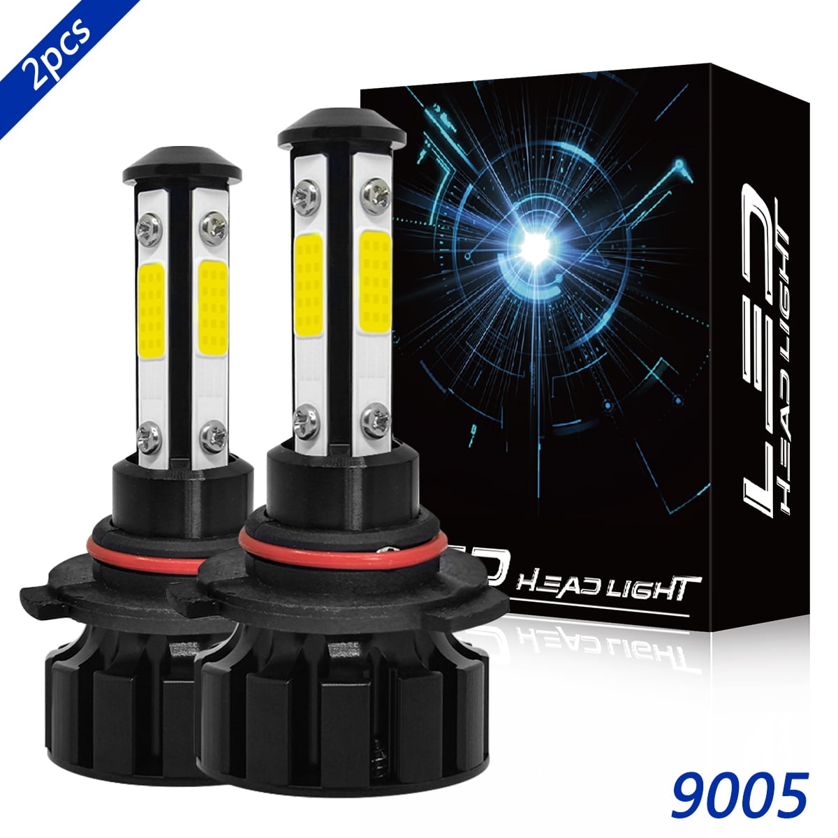 LED Headlight Bulb High Beam White for 2006-2018 Honda Pilot 2007 2008 ...