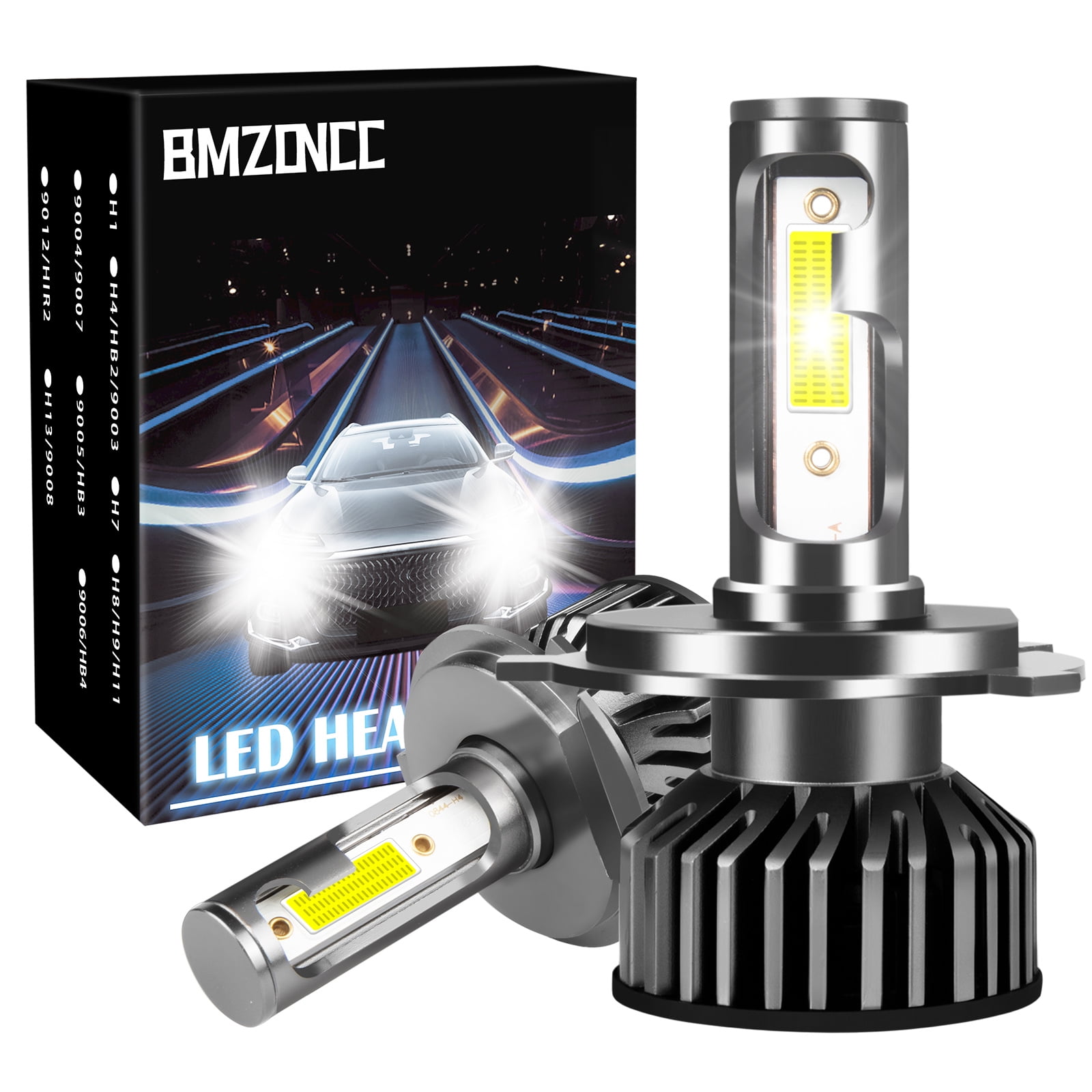 LED Headlight Bulbs Compatible for Ford Focus 2000 2001 2002 2003 2004 ...
