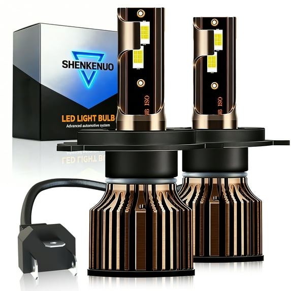 LED Headlight Bulbs Compatible With Toyota Yaris 2005-2020,9003 High ...