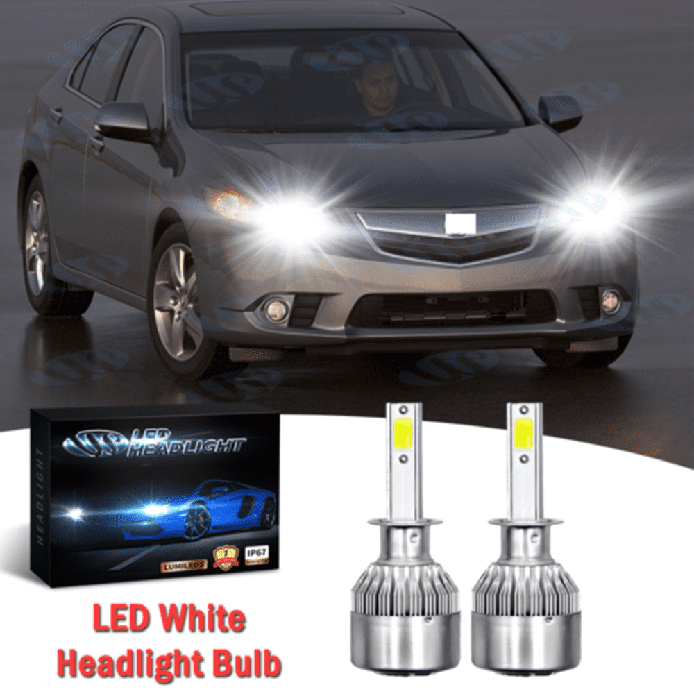 LED Headlight Bulbs High Beam 6000K Kit for ACURA TSX 2004 2005 2006 ...