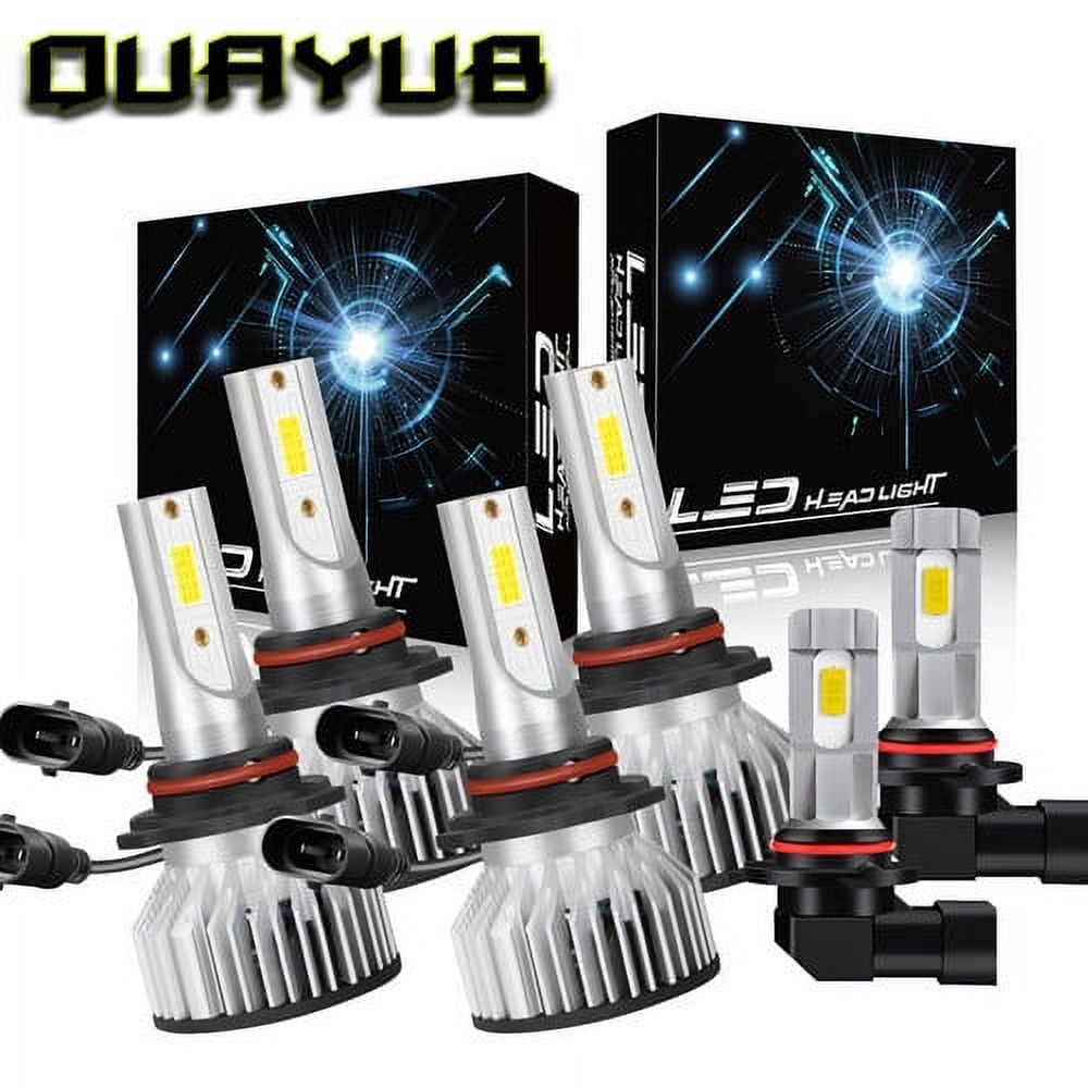 LED Headlight + Fog Light Bulbs Combo For Corvette C5 1997-2004 ...