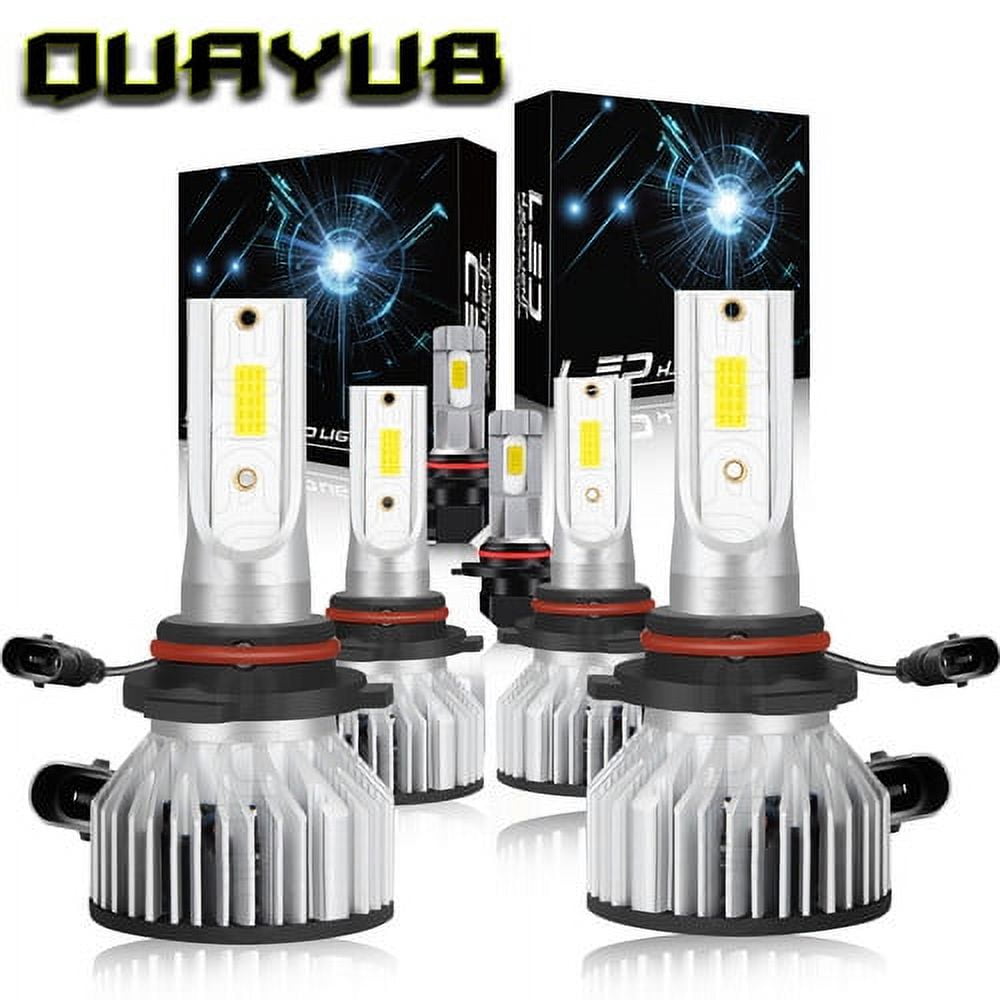 LED Headlight + Fog Light Bulbs Combo For Toyota Matrix 2003-2008 ...