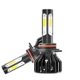 LED Headlight Kit 9012 6000K White Hi/Lo Bulb for Ford Edge 2011 2012 ...