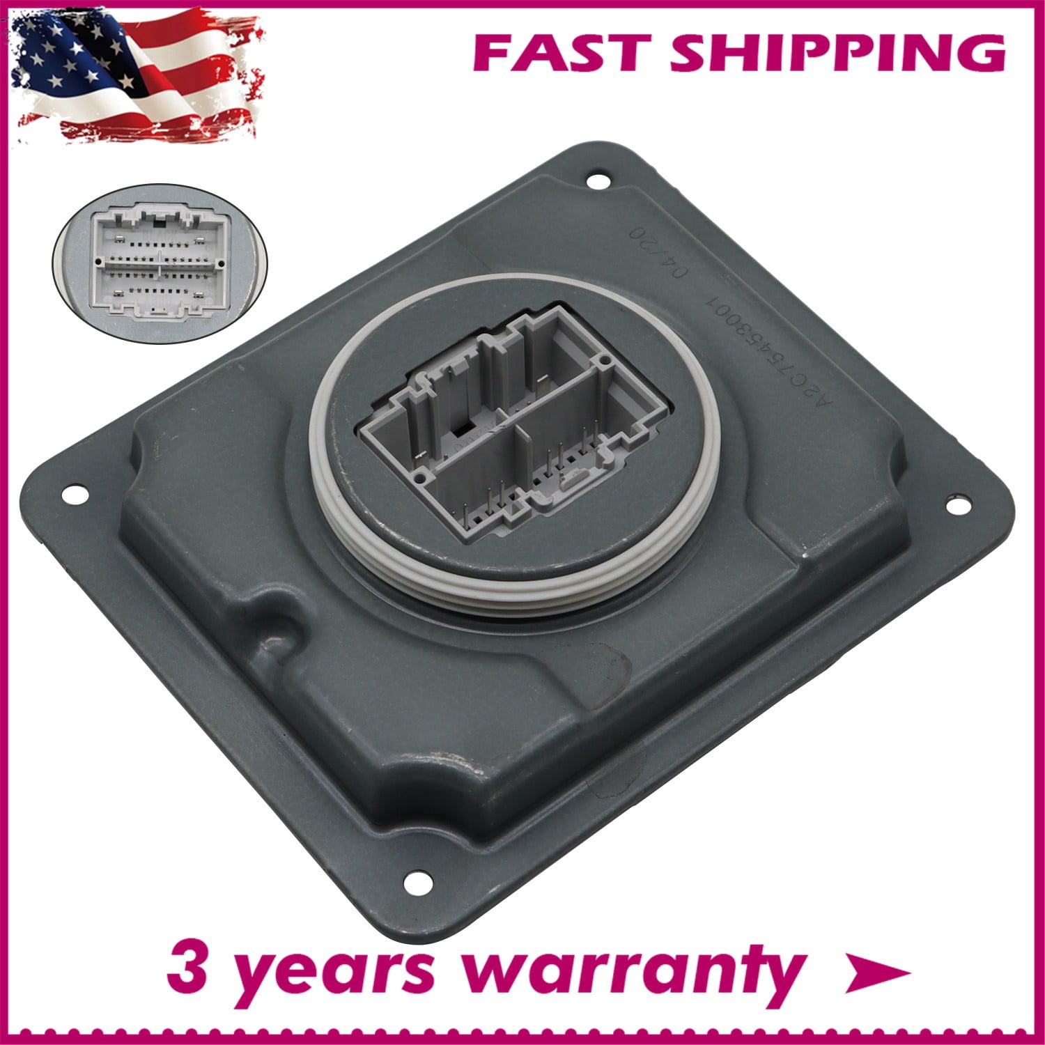 LED Headlight Module Computer Unit For 2020-21 2022 Ford Explorer JX7B ...