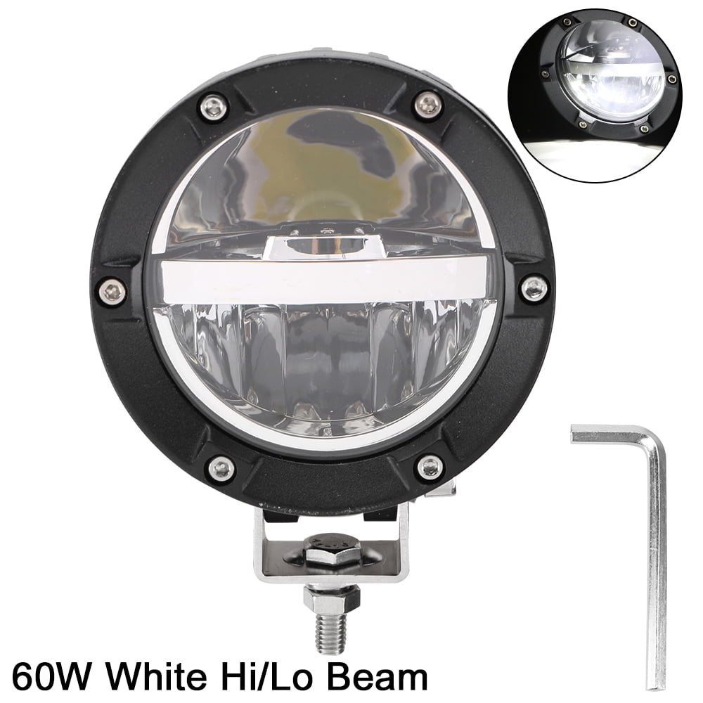 LED Headlights 1 PC Spot Light Fog Lamp for Car Truck Tractor Trailer ...