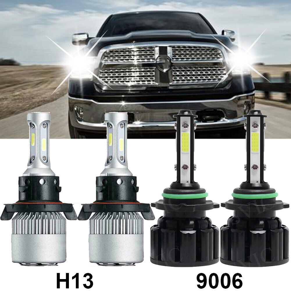 LED Headlights Hi/Lo Beam Fog Lights Combo For Ford F150 F250 F350 2005 ...